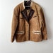 Vintage Bavarian Tyrolean Jacket Mens Loden Jacket Leather Dirndl ...