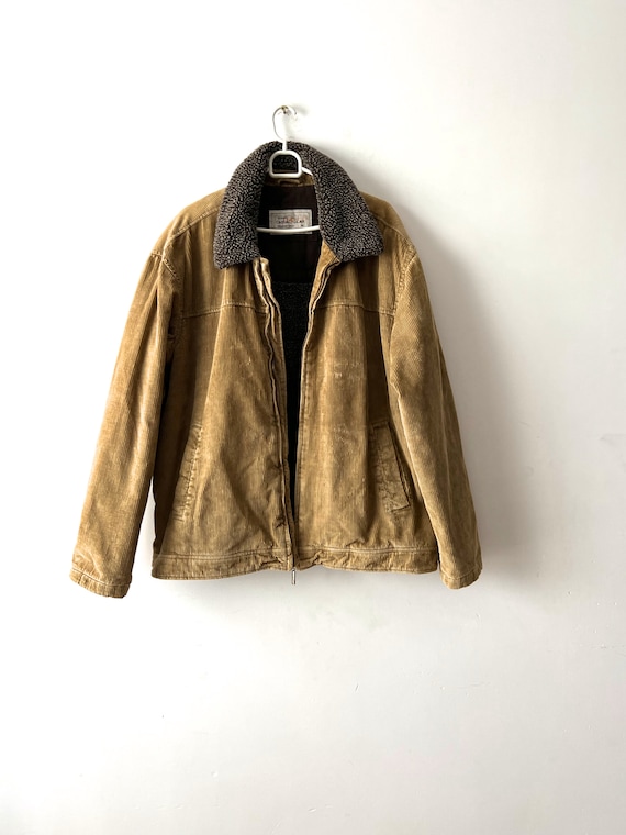 Vintage Mens Corduroy Parka Everyday warm corduroy ja… - Gem