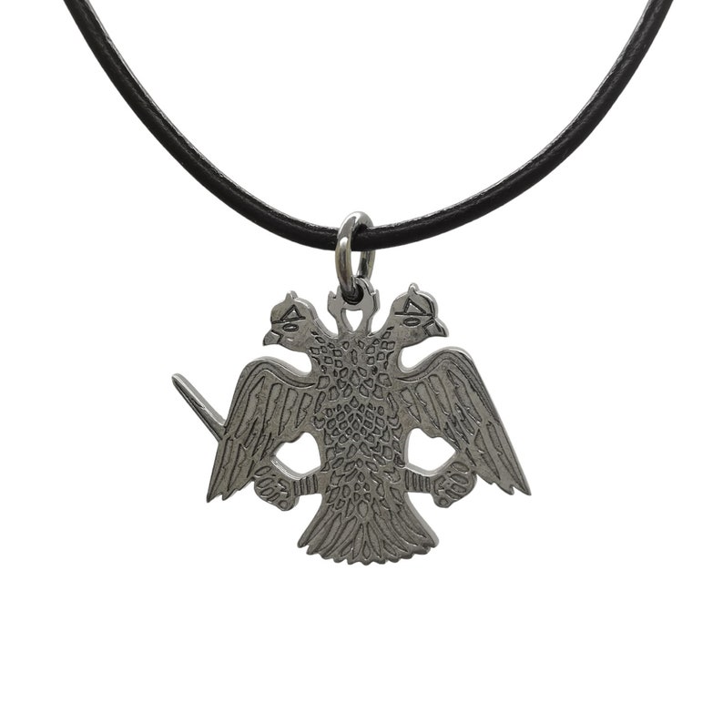 Byzantine Double-headed Eagle, Bronze Necklace With the Eagle of ...
