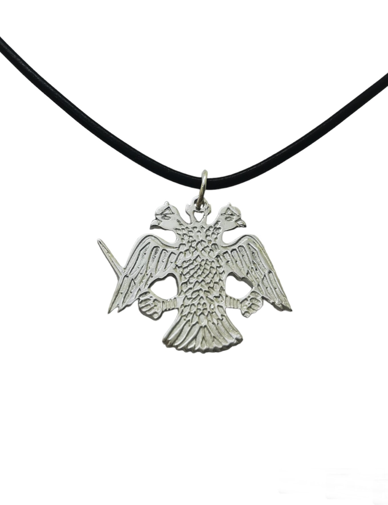 Byzantine Double-headed Eagle, Bronze Necklace With the Eagle of ...