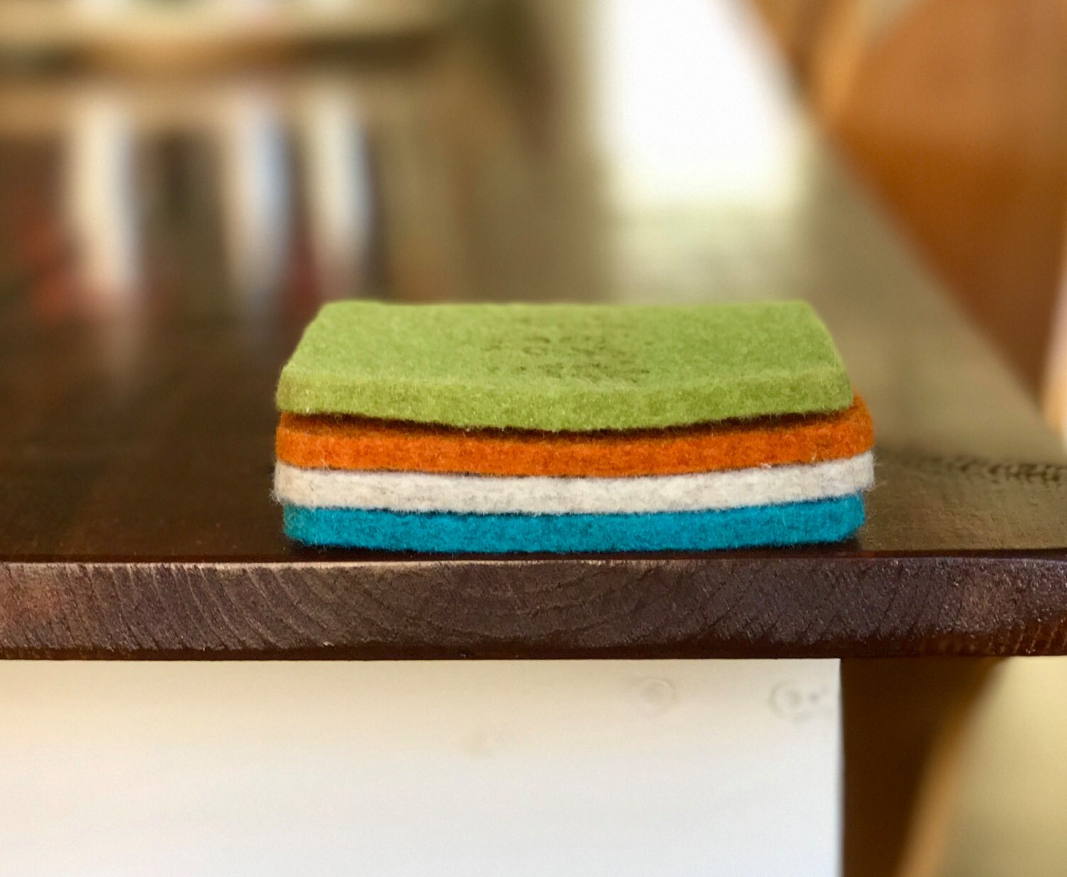 Wool Felt Coasters Cabin Decor Wander Rustic Home Decor - Etsy