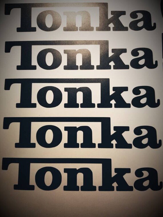 Paper Stickers, Labels & Tags Bumper Stickers Tonka BaDonka Donk Decal ...