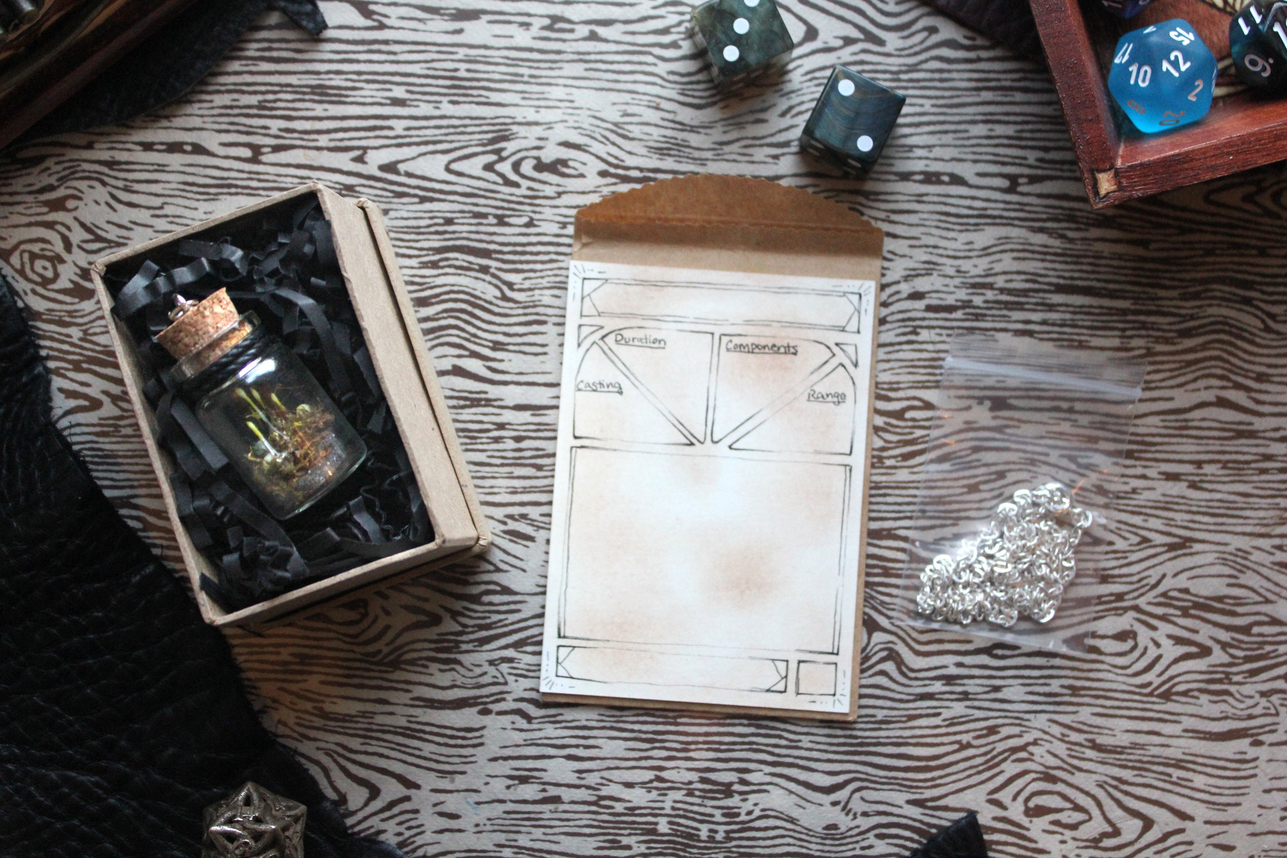 Light 5E Dnd-inspired Spell Material Component Bottle | Etsy