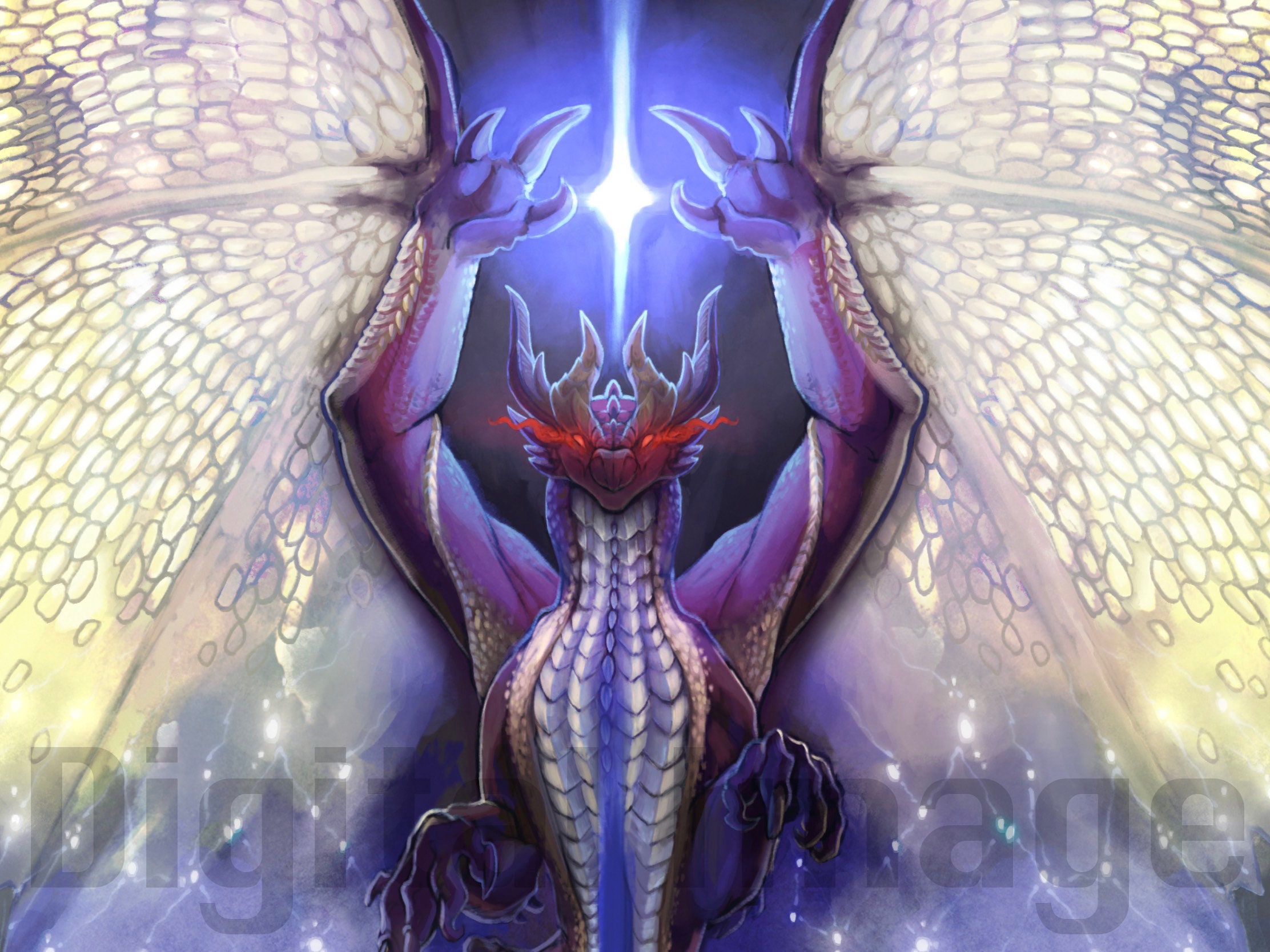 Safi'jiiva & Shagaru Magala Fusion [monster Art Print] - Etsy