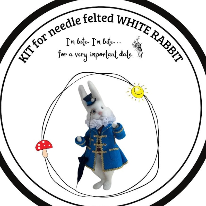 Felt Kit Rabbit - Etsy
