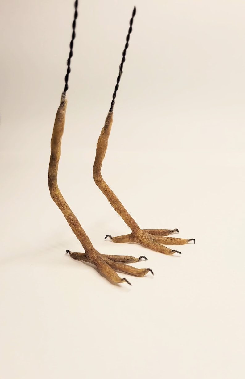 Handmade Bird Legs: Wire Armature, Wool & Wax - Needle Felting Supplies ...