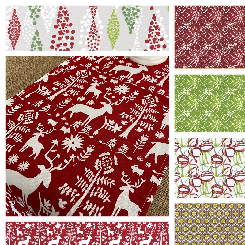 Holiday Table Runner - Etsy