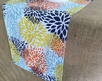 Orange Table Runner | Etsy