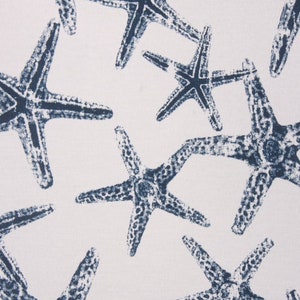 Navy Blue Nautical Table Square Overlay Starfish Linens Centerpiece ...