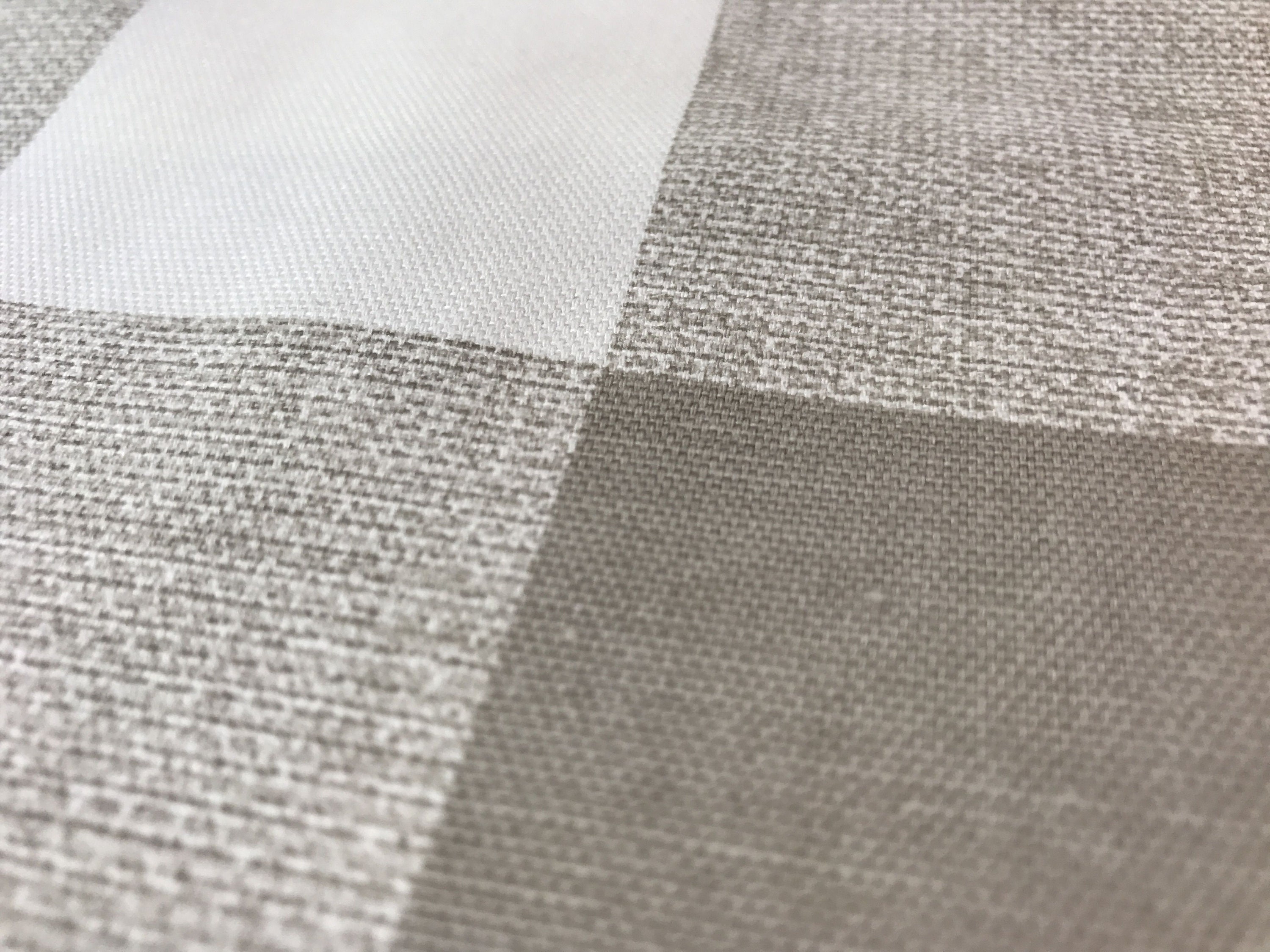 Tan Taupe Beige Plaid Table Square Overlay Tablecloth Ecru Buffalo ...