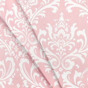 Baby Pink Curtains Window Treatments Drapery Light Blush Pink Girl ...