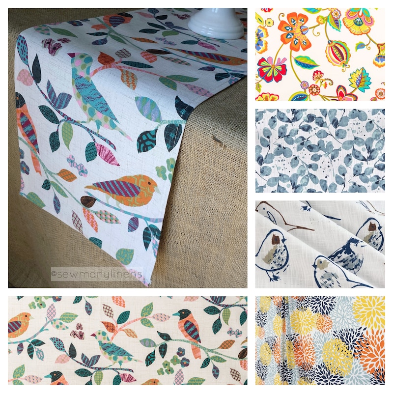 Spring Table Runner - Etsy