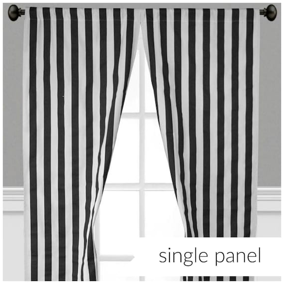Cortinas Rayadas Juego De Cortinas Largas Rayadas Para Barral