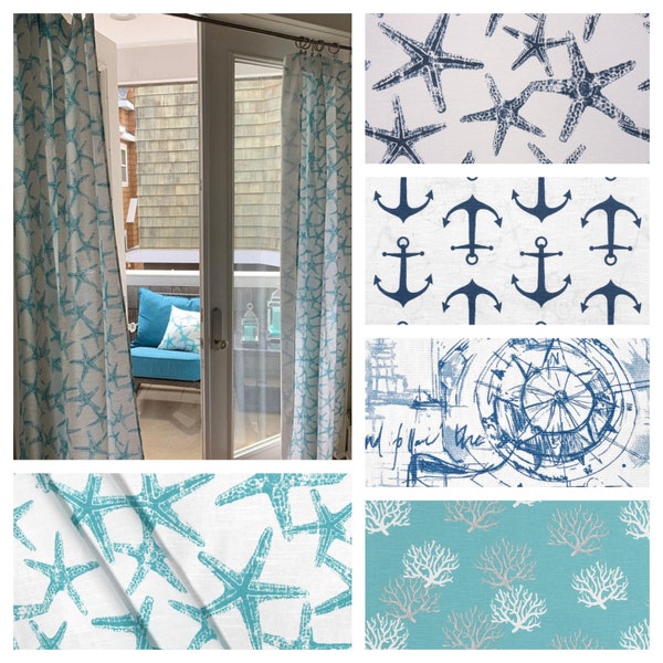 Nautical Curtains - Etsy