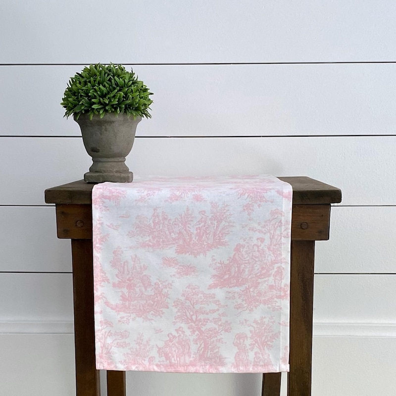 Pink Toile - Etsy