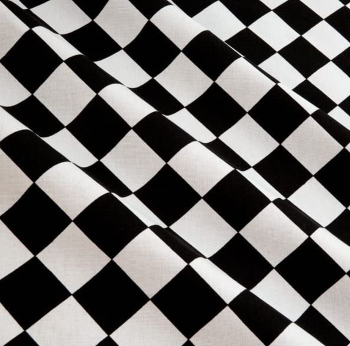 Black and White Diamond Tablecloth Harlequin Table Cover Classic Linens ...