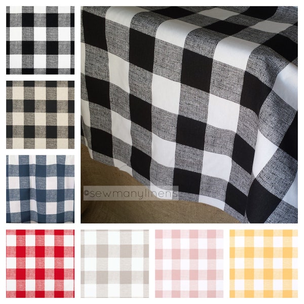 Plaid Tablecloth - Etsy