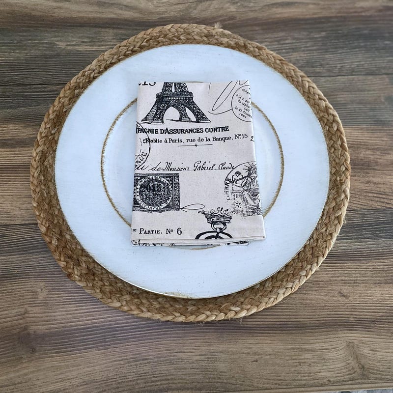 French Napkins - Etsy