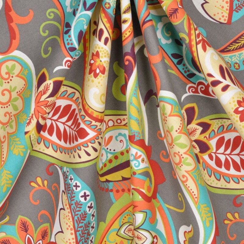 Paisley Fabric - Etsy