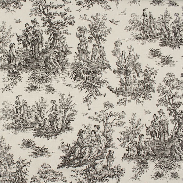 Toile Curtains - Etsy