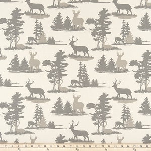 Rustic Mountain Curtain Panels Cottage Cabin Lodge Curtains Home Decor ...