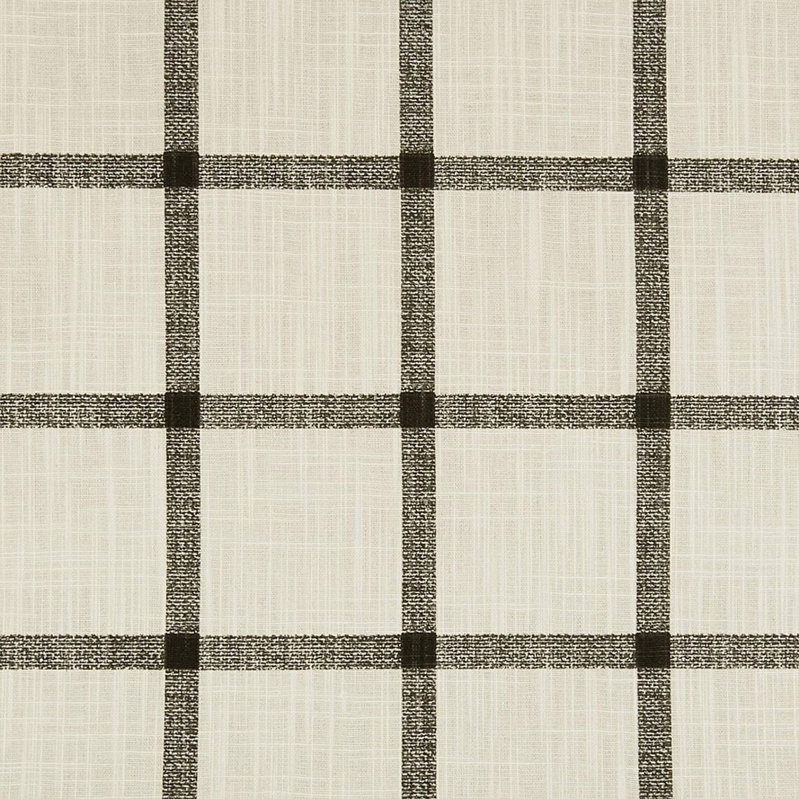 Windowpane Plaid Curtain Panels Modern Farmhouse Home Decor | Etsy