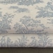 Light Blue Toile Tablecloth Table Cover Linen Toile Table Cloth ...