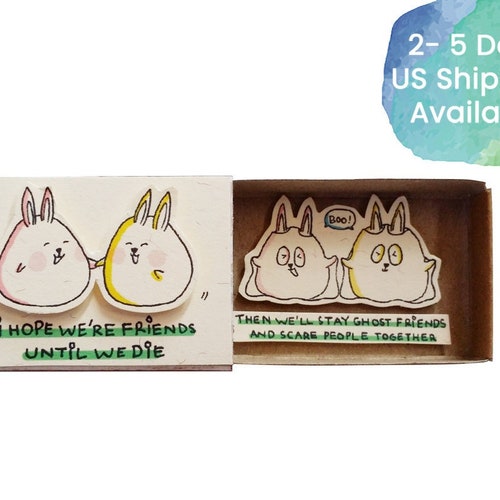 Silly Friendship Matchbox Soulmate Gift Box Cute Gift for - Etsy