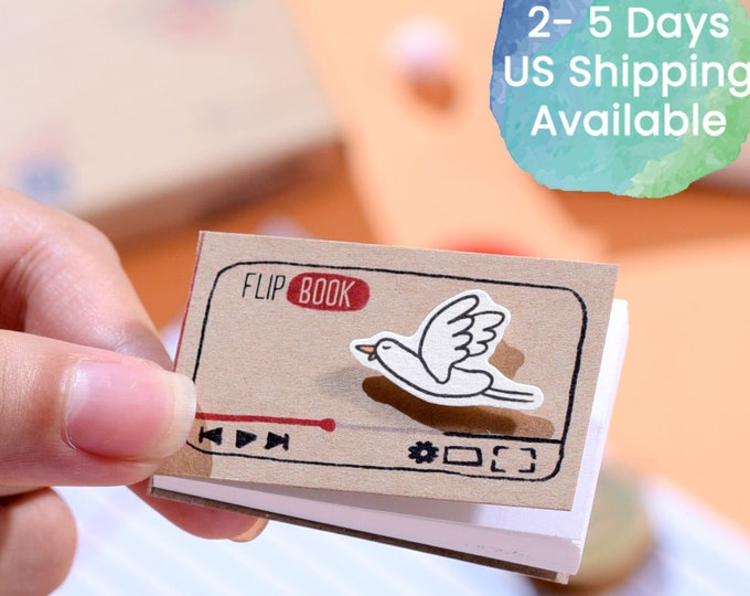 Tiny Love Flip Book/ I Love You Flipbook/ Animation Book/ Handmade ...