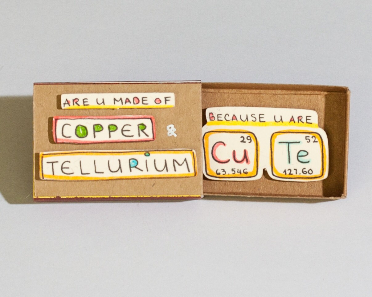 Chemistry Compound Love Card / Witty Pun Love Card/ Funny Geek | Etsy