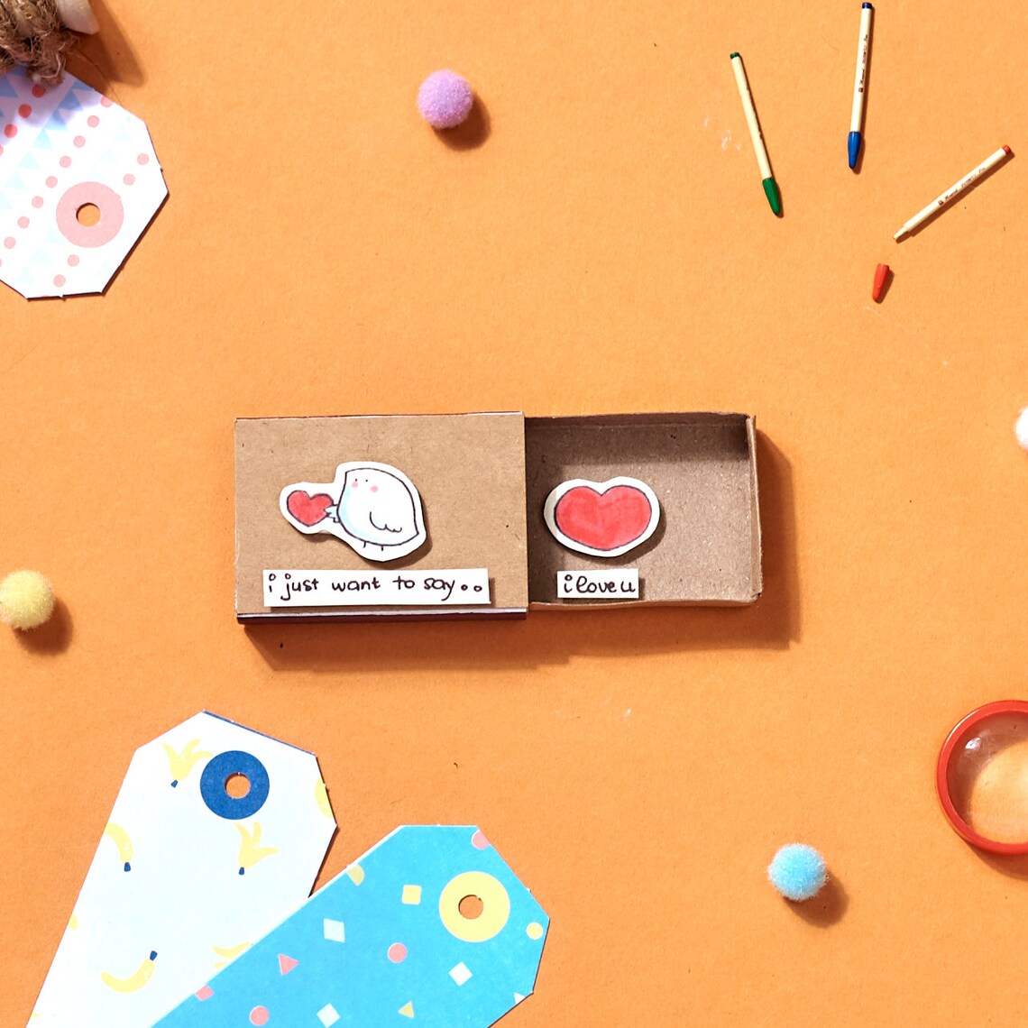 Romantic Love Card/ Cute Surprise Love Gift for Him/ I Love - Etsy