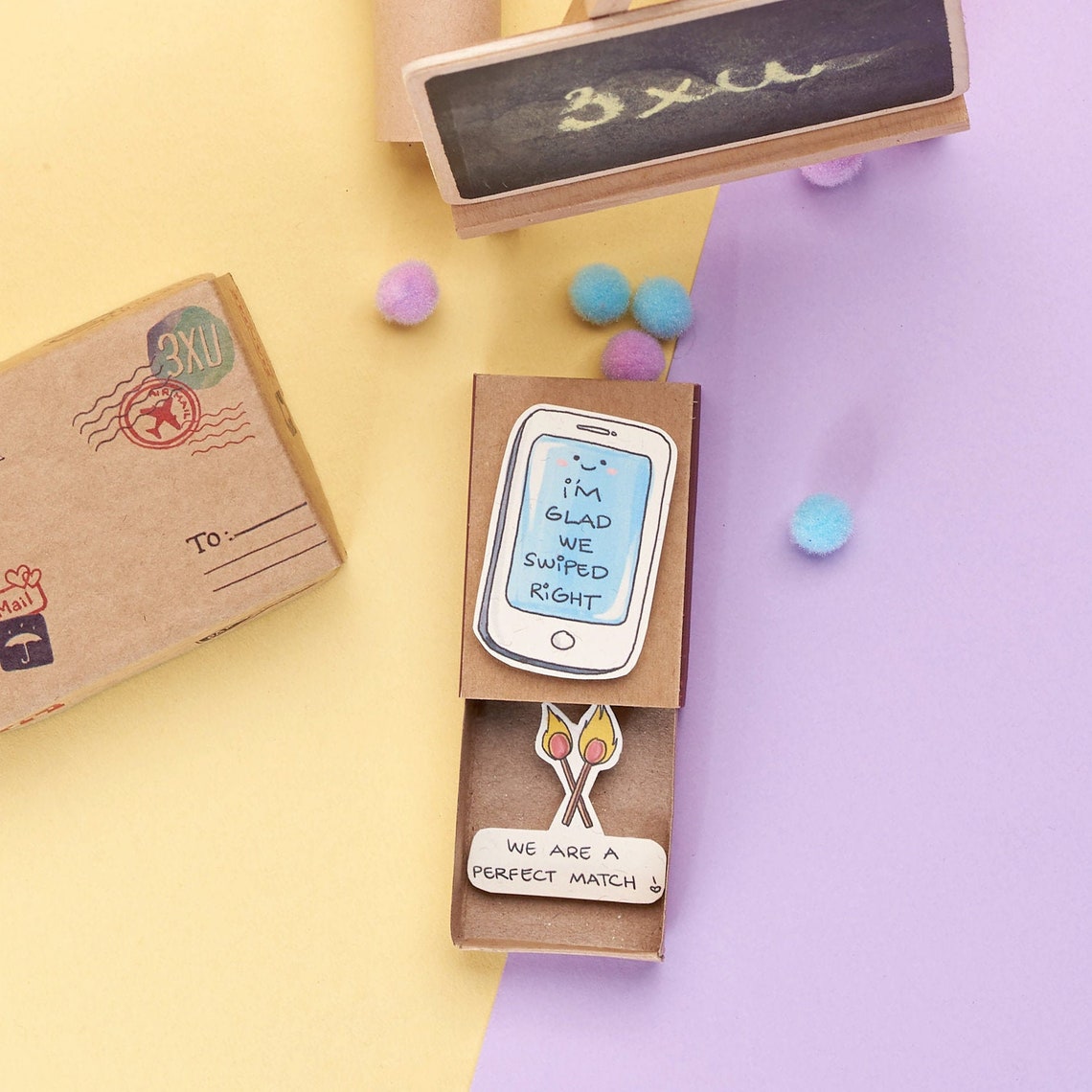 Tinder Love Card/online Dating Card/ Unique for Her/ for Him/ | Etsy