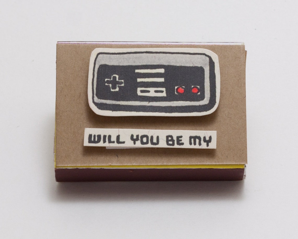 Gamer's Love Card/ Geeky Love Gift/ Witty Proposal Card/ - Etsy
