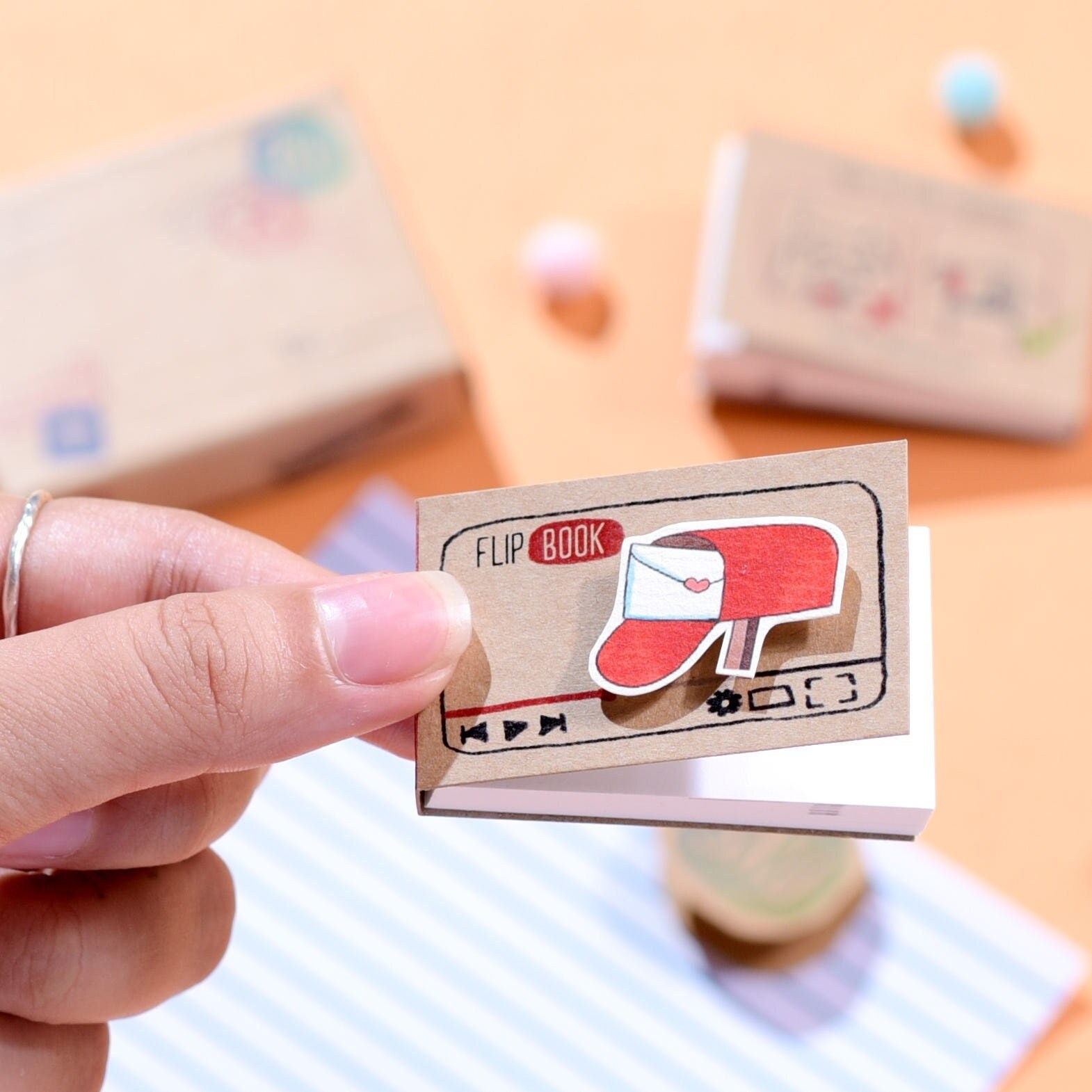 Tiny Love Flip Book/ I Love You Flipbook/ Animation Book/ - Etsy