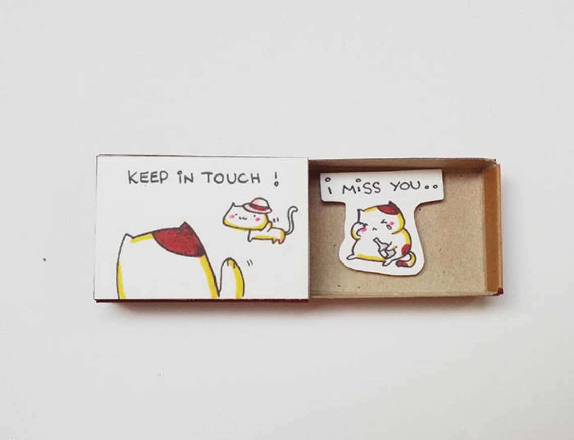 Farewell Card/ Cat See You Soon Card/ Cat Lover Gift/ Cute - Etsy