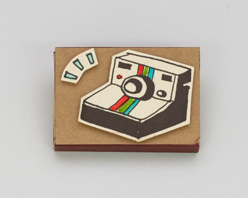 Cute Friendship Matchbox Card/ Gift box/ Camera Yellow Cat | Etsy