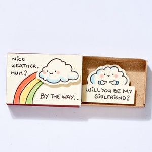 Personalized Proposal Card/ Be My GF Card / Be My BF Card/ Love Card ...