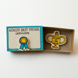 Funny Father's Card Matchbox - Unique Father's Day Card - Cool Father's ...