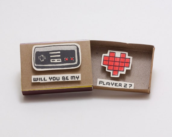 Gamer's Love Card/ Geeky Love Gift/ Witty Proposal Card/ - Etsy