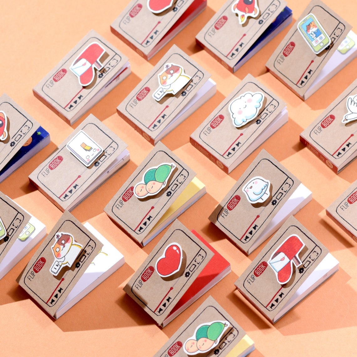 Tiny Love Flip Book/ I Love You Flipbook/ Animation Book/ - Etsy