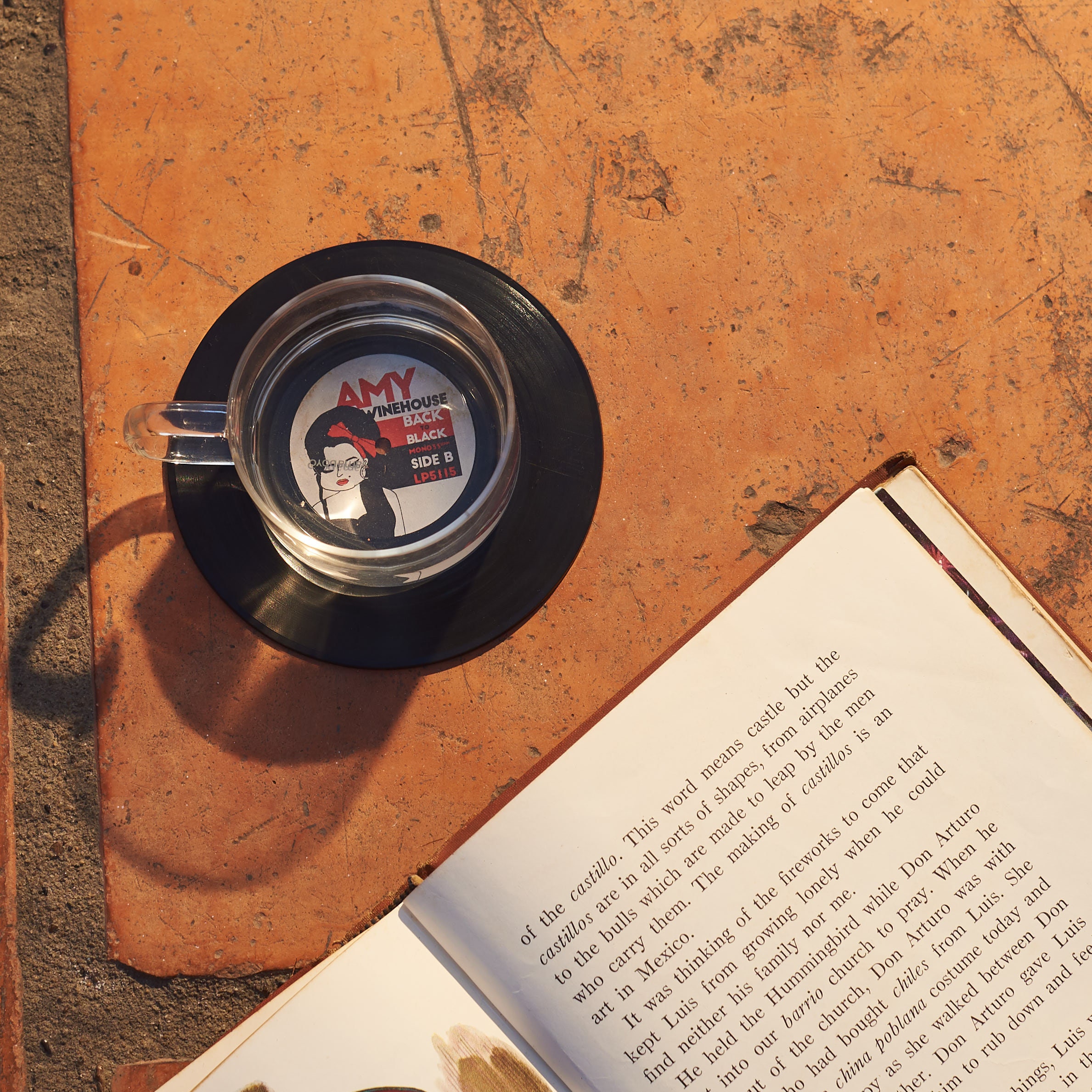 Vinyl Record Coasters Set of 2 Soul Music Coasters Blue | Etsy