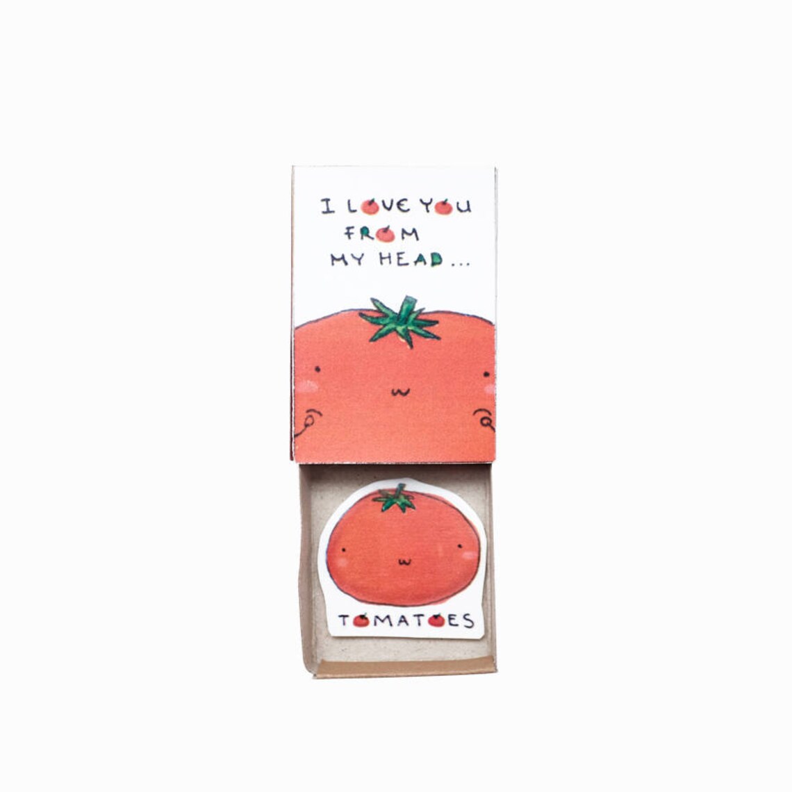 Funny Love Card/ Tomato Pun Love Card /unique Gift for Her/ - Etsy