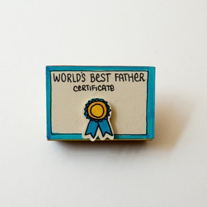 Funny Father's Card Matchbox - Unique Father's Day Card - Cool Father's ...