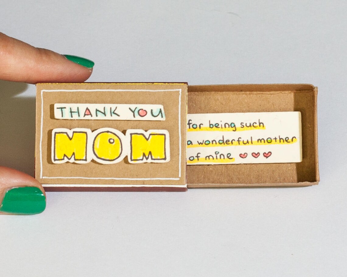 Cute Mother Card Gift for Mom Unique Handmade Card for Mom - Etsy