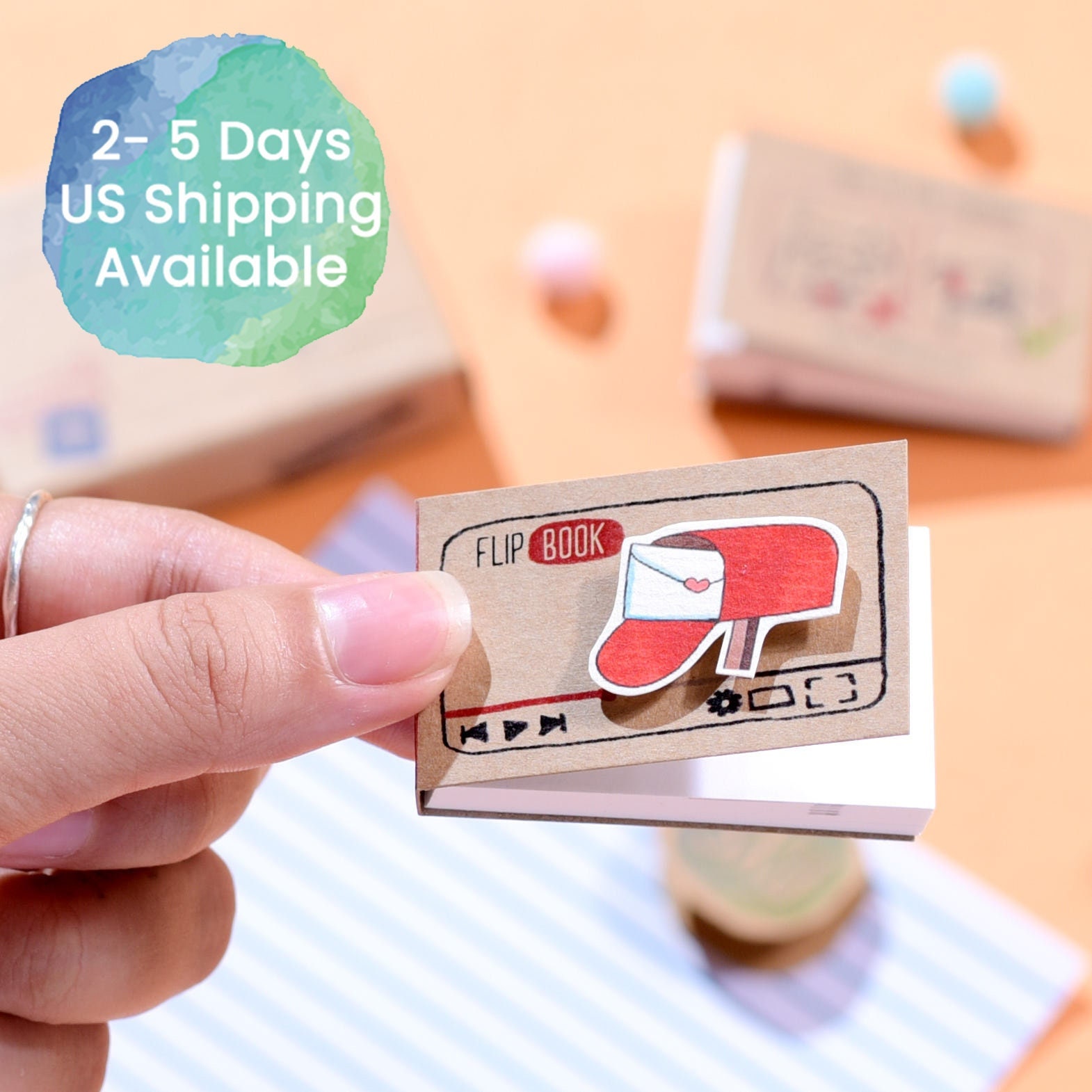 Tiny Love Flip Book/ I Love You Flipbook/ Animation Book/ - Etsy