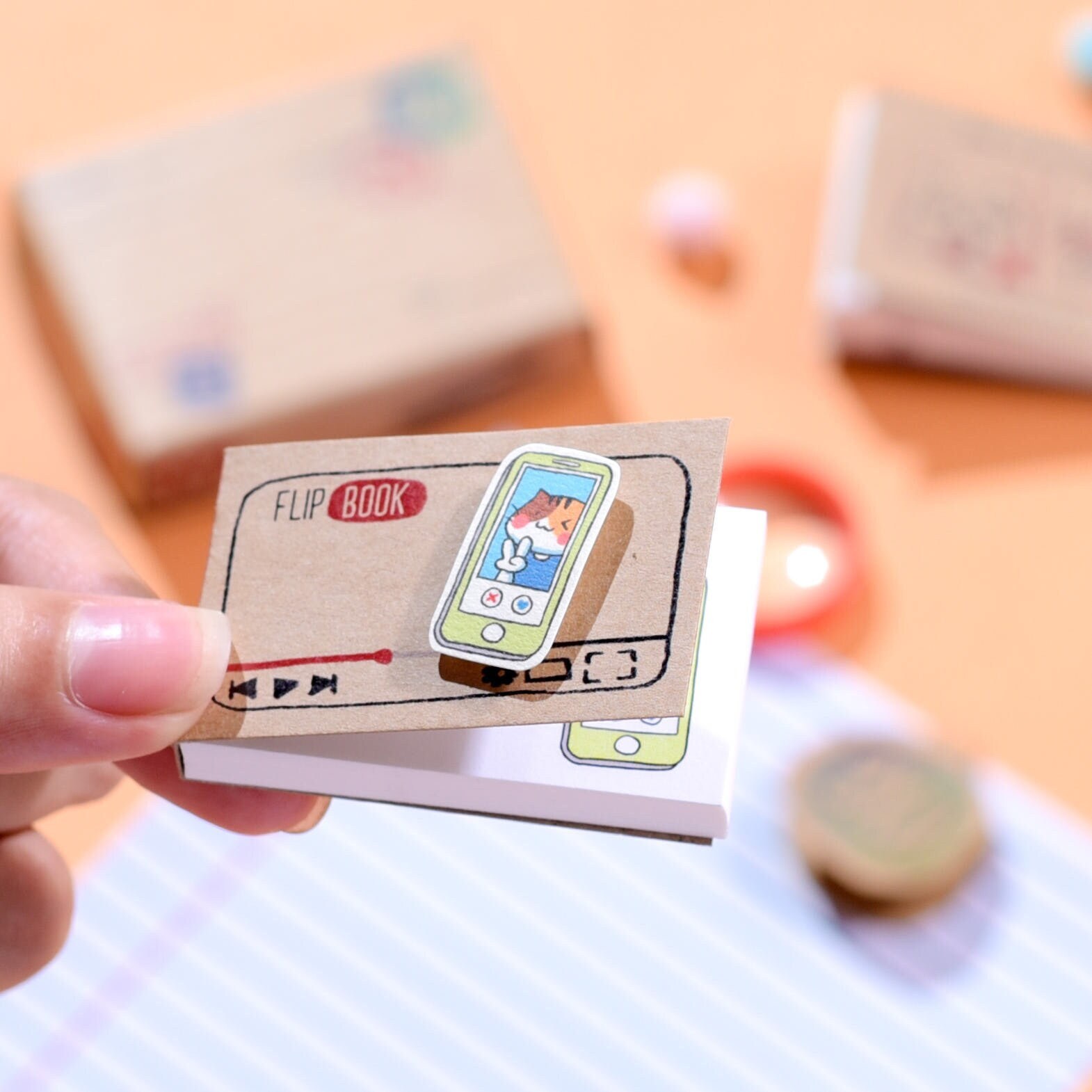 Tiny Love Flip Book/ I Love You Flipbook/ Animation Book/ - Etsy