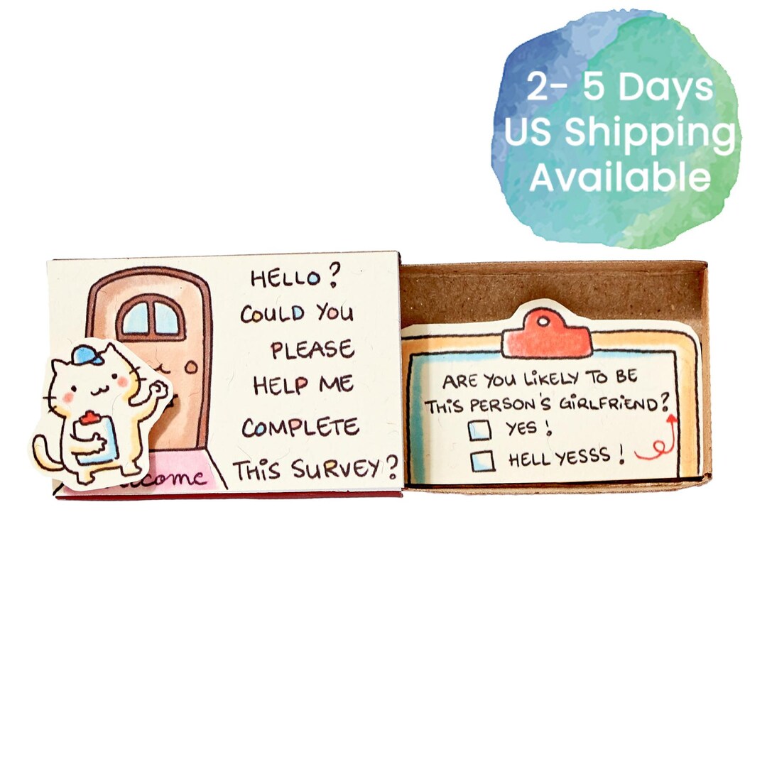 Personalized Proposal Card/ Be My Girlfriend Card /love Card/ Unique ...