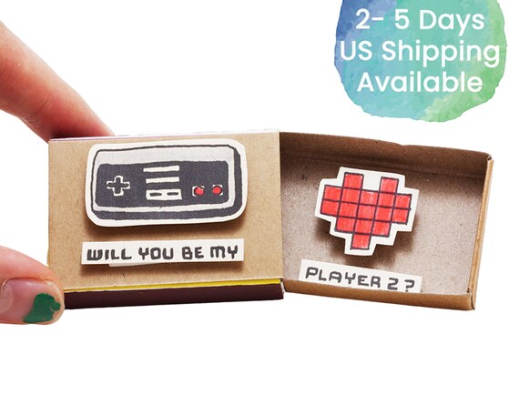 Gamer's Love Card/ Geeky Love Gift/ Witty Proposal Card/ | Etsy