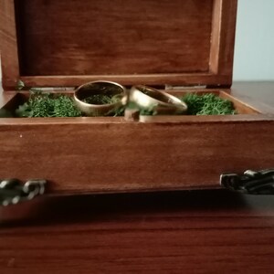 Personalized Wedding Ring Box, Ring Box, Personalised Ring Box, Wooden ...