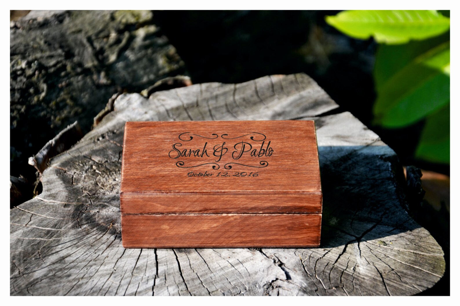Personalized Wedding Ring Box Ring Box Personalised Ring - Etsy